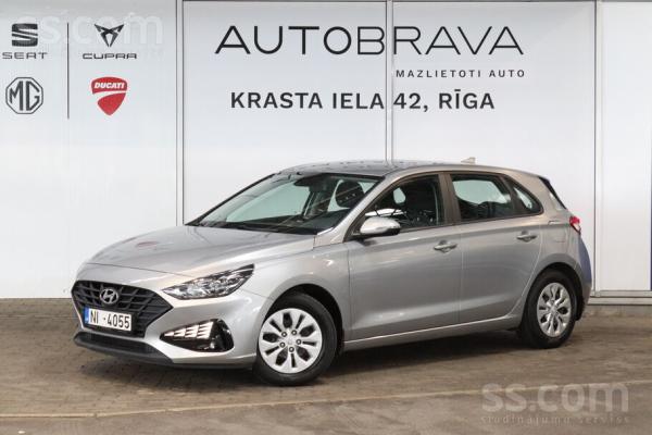 Hyundai i30 2022 Rīga vietnē Pelēks Hyundai i30 2022 Rīga, ar dzinēja tilpumu 1.50 L un nobraukumu 80 tūkst. km par 10400 €, foto 1 vietnē AUTOMOTO.COM.LV