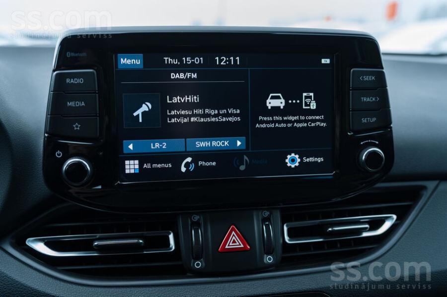 Серый Хендай i30 2024 в Рига, объемом двигателя 1.00 л и пробегом 25 тыс. км за 18700 €, фото 21 на AUTOMOTO.COM.LV