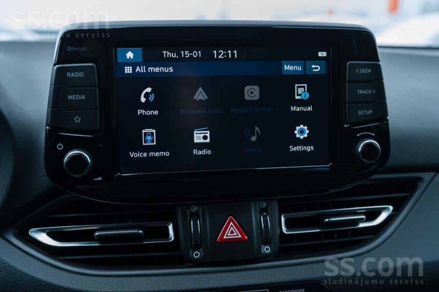Серый Хендай i30 2024 в Рига, объемом двигателя 1.00 л и пробегом 25 тыс. км за 18700 €, фото 22 на AUTOMOTO.COM.LV