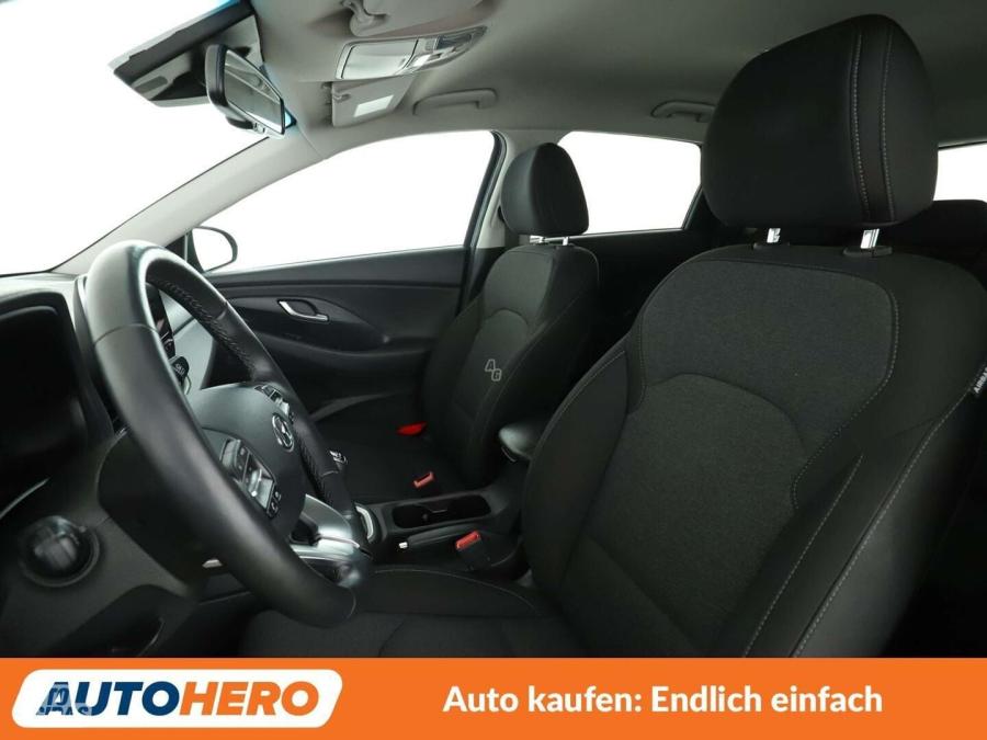 Grey Hyundai i30 2021 in Kaunas, with an engine capacity of 1.50 L and mileage of 40 thousand km for 21669 €, photo 10 on AUTOMOTO.COM.LV