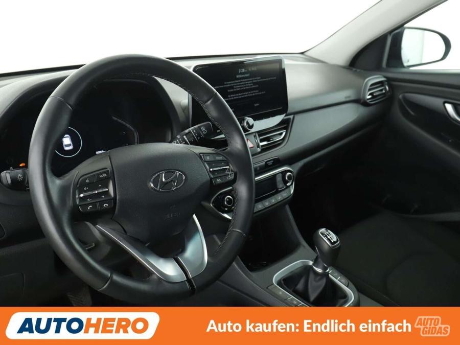 Grey Hyundai i30 2021 in Kaunas, with an engine capacity of 1.50 L and mileage of 40 thousand km for 21669 €, photo 11 on AUTOMOTO.COM.LV