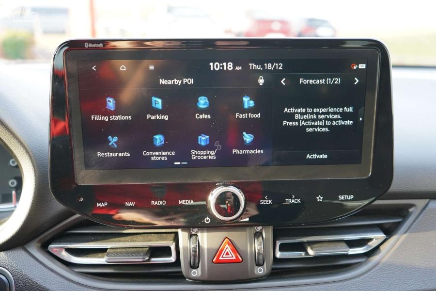 Серый Хендай i30 2021 в Каунас, объемом двигателя 1.50 л и пробегом 38 тыс. км за 24409 €, фото 18 на AUTOMOTO.COM.LV