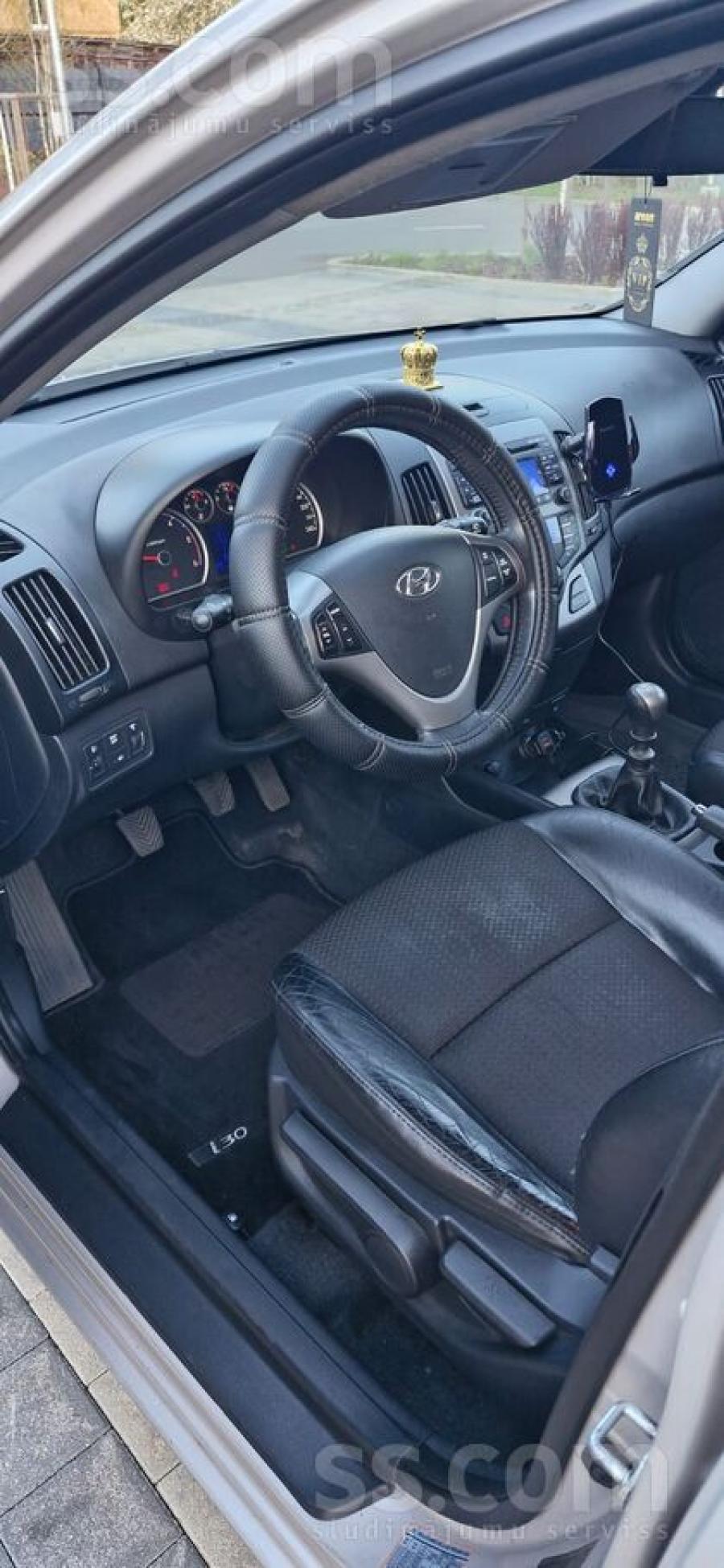 Серый Хендай i30 2008 в Рига, объемом двигателя 2.00 л и пробегом 147 тыс. км за 3400 €, фото 7 на AUTOMOTO.COM.LV