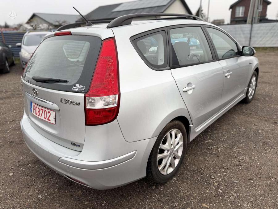 Pelēks Hyundai i30 2011 Kauņa, ar dzinēja tilpumu 1.59 L un nobraukumu 213 tūkst. km par 3550 €, foto 7 vietnē AUTOMOTO.COM.LV
