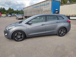 Grey Hyundai i30 2013 in Prienai, with an engine capacity of 1.59 L and mileage of 161 thousand km for 5150 €, photo 3 on AUTOMOTO.COM.LV
