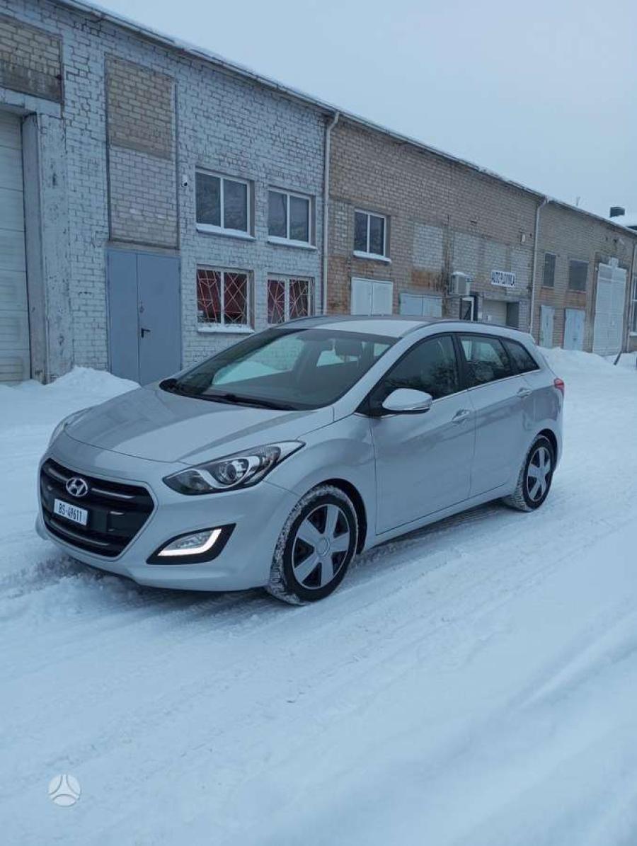 Pelēks Hyundai i30 2016 Tauragė, ar dzinēja tilpumu 1.59 L un nobraukumu 76 tūkst. km par 6449 €, foto 1 vietnē AUTOMOTO.COM.LV