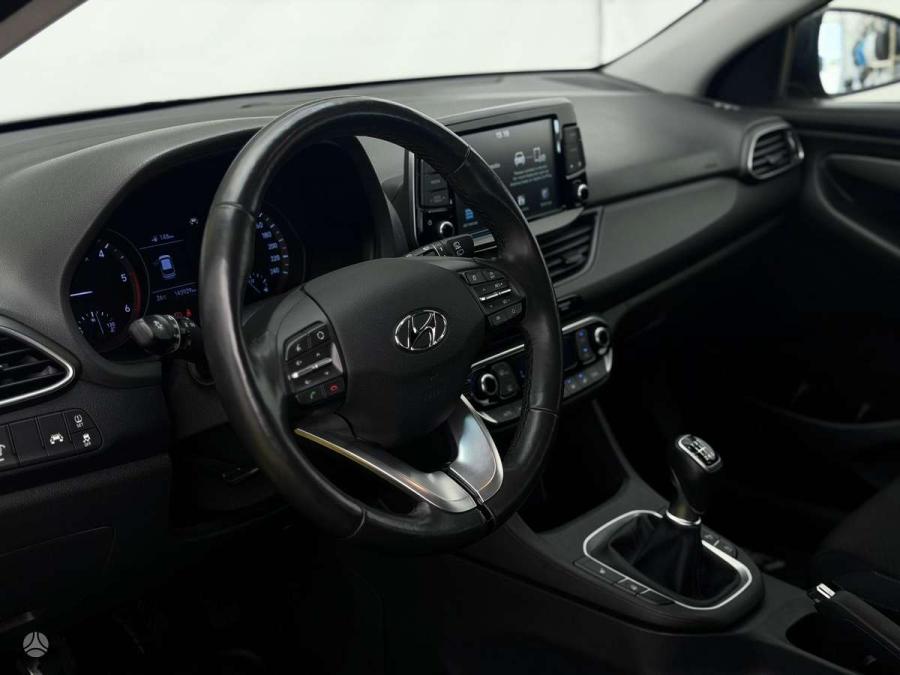 Pelēks Hyundai i30 2019 Viļņa, ar dzinēja tilpumu 1.60 L un nobraukumu 144 tūkst. km par 7800 €, foto 10 vietnē AUTOMOTO.COM.LV