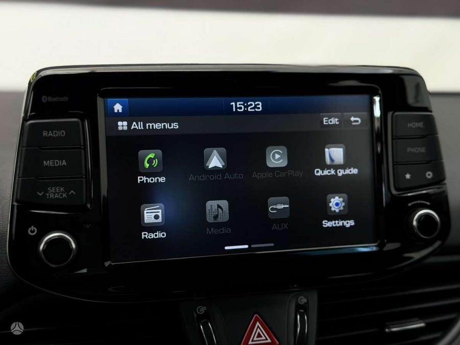 Pelēks Hyundai i30 2019 Viļņa, ar dzinēja tilpumu 1.60 L un nobraukumu 144 tūkst. km par 7800 €, foto 25 vietnē AUTOMOTO.COM.LV