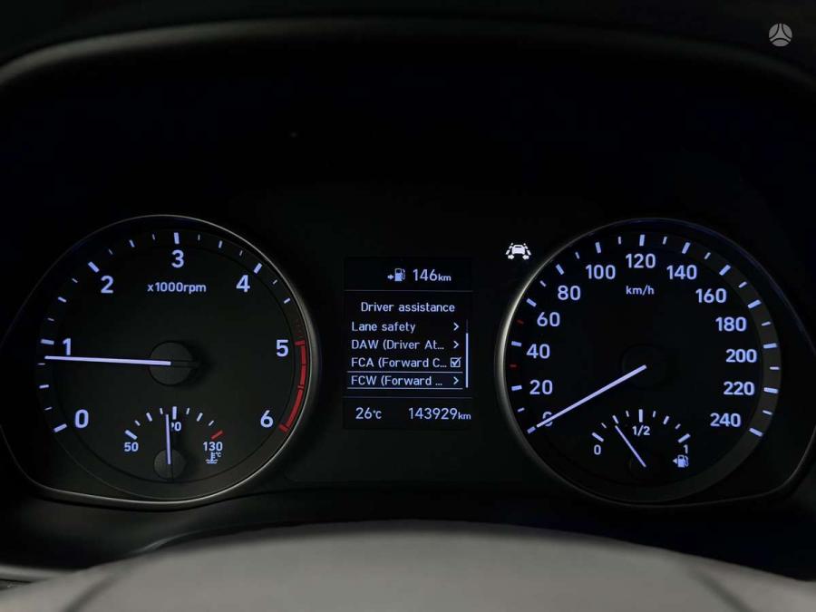 Pelēks Hyundai i30 2019 Viļņa, ar dzinēja tilpumu 1.60 L un nobraukumu 144 tūkst. km par 7800 €, foto 29 vietnē AUTOMOTO.COM.LV