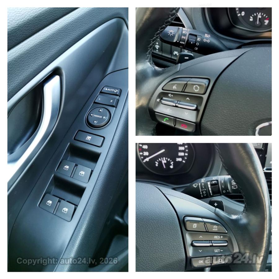 Pelēks Hyundai i30 2019 Tallina, ar dzinēja tilpumu 1.40 L un nobraukumu 84 tūkst. km par 11390 €, foto 20 vietnē AUTOMOTO.COM.LV