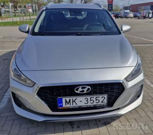 Grey Hyundai i30 2020 in Riga, with an engine capacity of 1.60 L and mileage of 211 thousand km for 7800 €, photo 7 on AUTOMOTO.COM.LV