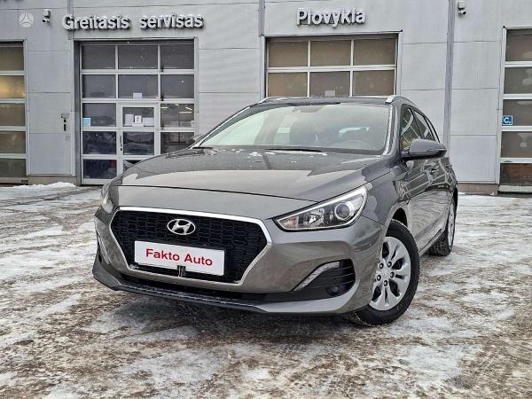 Pelēks Hyundai i30 2020 Viļņa, ar dzinēja tilpumu 1.37 L un nobraukumu 25 tūkst. km par 10500 €, foto 1 vietnē AUTOMOTO.COM.LV