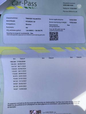 Серый Хендай i30 2020 в Шяуляй, объемом двигателя 1.00 л и пробегом 198 тыс. км за 7100 €, фото 35 на AUTOMOTO.COM.LV