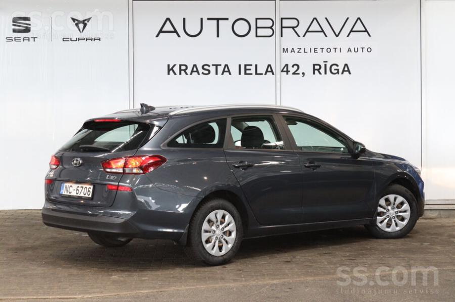 Pelēks Hyundai i30 2022 Rīga, ar dzinēja tilpumu 1.50 L un nobraukumu 117 tūkst. km par 12200 €, foto 6 vietnē AUTOMOTO.COM.LV