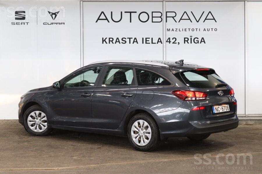 Pelēks Hyundai i30 2022 Rīga, ar dzinēja tilpumu 1.50 L un nobraukumu 117 tūkst. km par 12200 €, foto 7 vietnē AUTOMOTO.COM.LV