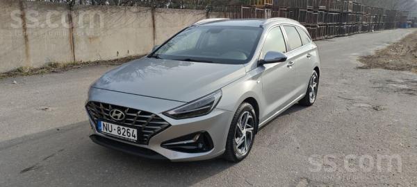 Серый Хендай i30 2024 в Рига, объемом двигателя 1.50 л и пробегом 38 тыс. км за 18880 €, фото 1 на AUTOMOTO.COM.LV