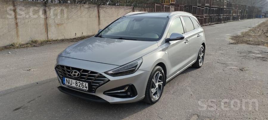 Pelēks Hyundai i30 2024 Rīga, ar dzinēja tilpumu 1.50 L un nobraukumu 38 tūkst. km par 18880 €, foto 1 vietnē AUTOMOTO.COM.LV