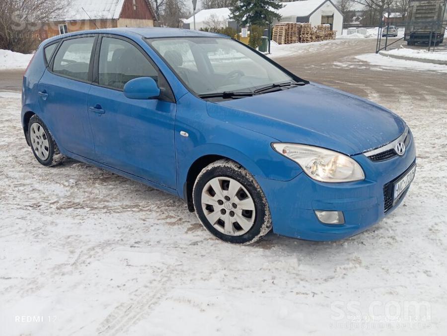 Hyundai i30 2008 Ogre, ar dzinēja tilpumu 1.60 L un nobraukumu 0 tūkst. km par 1850 €, foto 2 vietnē AUTOMOTO.COM.LV