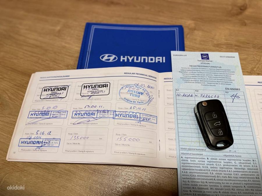 Хендай i30 2008 в Таллин, объемом двигателя 1.40 л и пробегом 269 тыс. км за 1399 €, фото 31 на AUTOMOTO.COM.LV