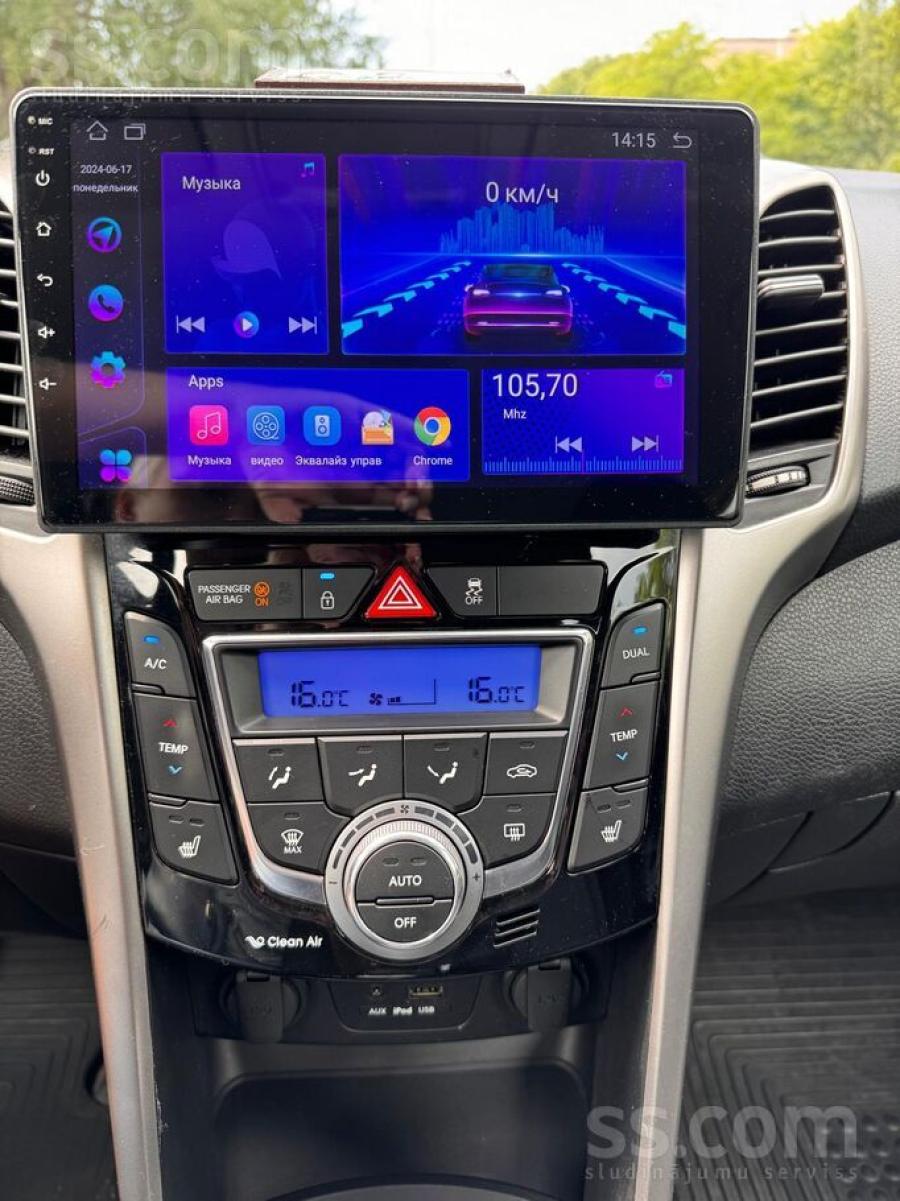 Hyundai i30 2013 in Riga, with an engine capacity of 1.60 L and mileage of 208 thousand km for 3600 €, photo 4 on AUTOMOTO.COM.LV