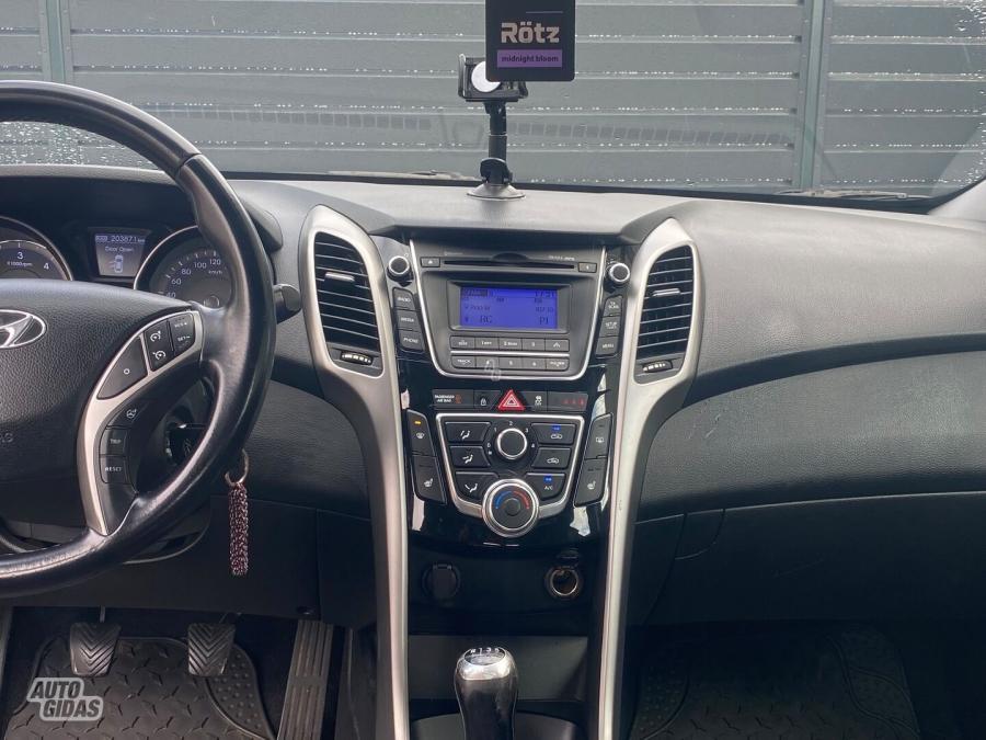 Hyundai i30 2015 Kauņa, ar dzinēja tilpumu 1.60 L un nobraukumu 200 tūkst. km par 4490 €, foto 10 vietnē AUTOMOTO.COM.LV