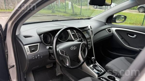 Hyundai i30 2016 Ogre, ar dzinēja tilpumu 1.60 L un nobraukumu 123 tūkst. km par 7900 €, foto 5 vietnē AUTOMOTO.COM.LV