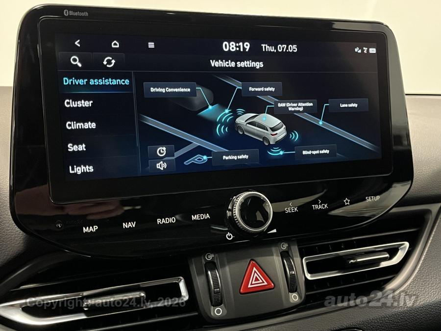 Hyundai i30 2021 Tallina, ar dzinēja tilpumu 1.50 L un nobraukumu 52 tūkst. km par 16900 €, foto 11 vietnē AUTOMOTO.COM.LV