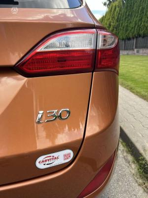 Orange Hyundai i30 2017 in Vilnius, with an engine capacity of 1.59 L and mileage of 240 thousand km for 5500 €, photo 10 on AUTOMOTO.COM.LV