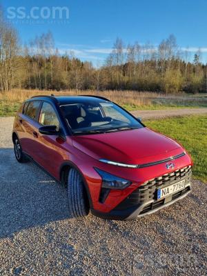 Red Hyundai i30 2021 in Riga, with an engine capacity of 1.00 L and mileage of 135 thousand km for 10600 €, photo  on AUTOMOTO.COM.LV