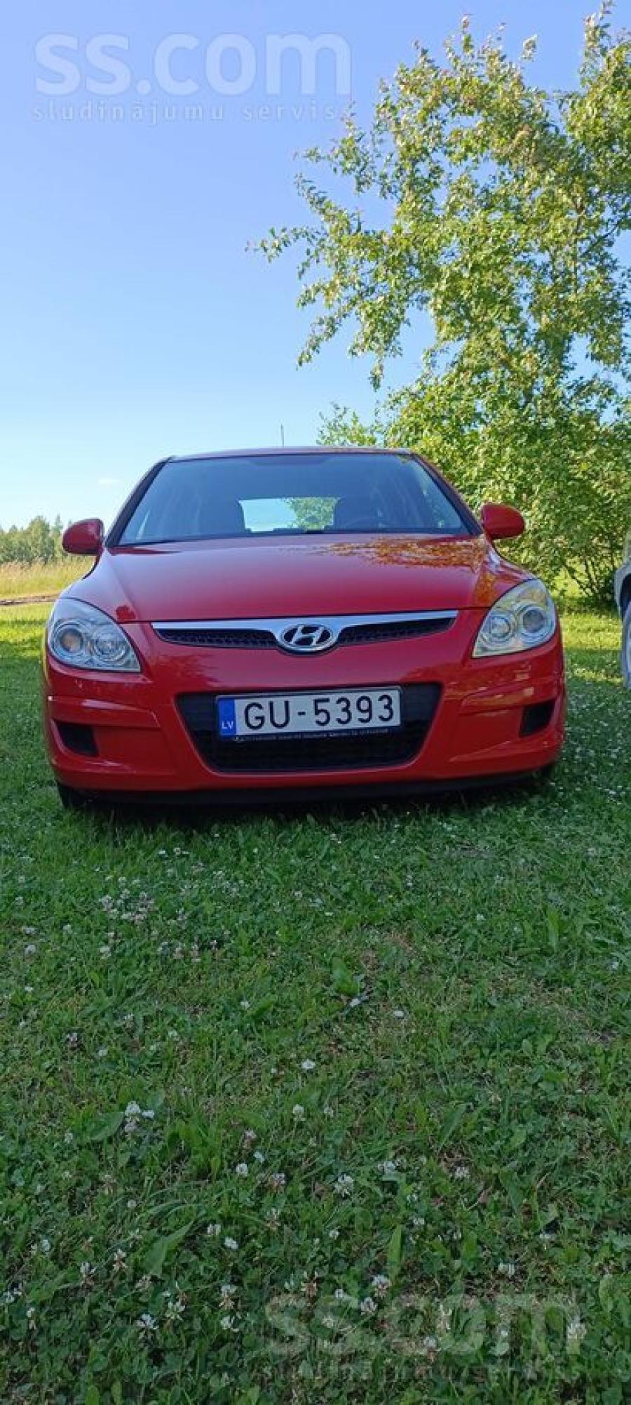 Sarkans Hyundai i30 2007 Tukums, ar dzinēja tilpumu 1.40 L un nobraukumu 130 tūkst. km par 1600 €, foto 1 vietnē AUTOMOTO.COM.LV
