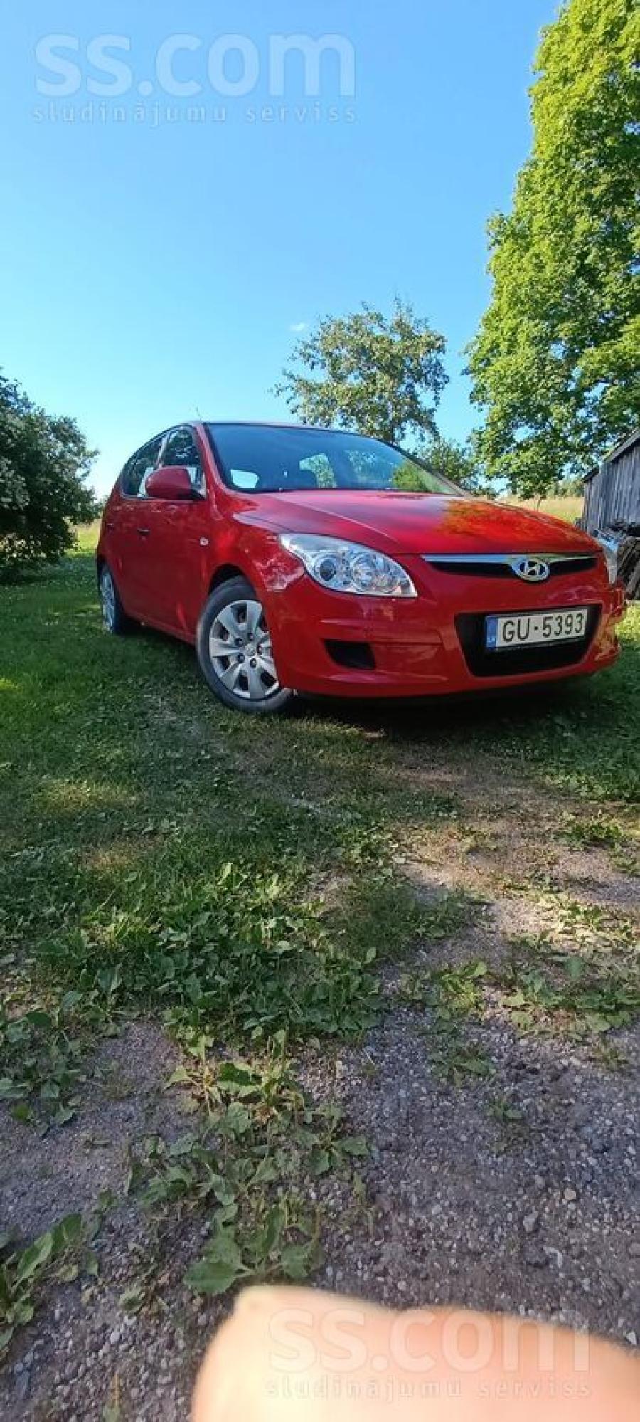 Sarkans Hyundai i30 2007 Tukums, ar dzinēja tilpumu 1.40 L un nobraukumu 130 tūkst. km par 1600 €, foto 6 vietnē AUTOMOTO.COM.LV