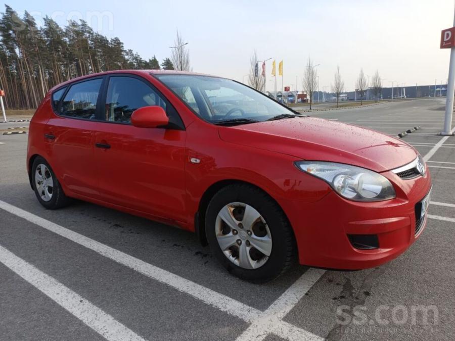Sarkans Hyundai i30 2009 Rīga, ar dzinēja tilpumu 1.40 L un nobraukumu 189 tūkst. km par 1800 €, foto 6 vietnē AUTOMOTO.COM.LV
