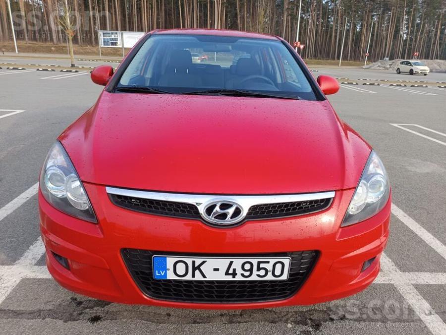 Sarkans Hyundai i30 2009 Rīga, ar dzinēja tilpumu 1.40 L un nobraukumu 189 tūkst. km par 1800 €, foto 7 vietnē AUTOMOTO.COM.LV