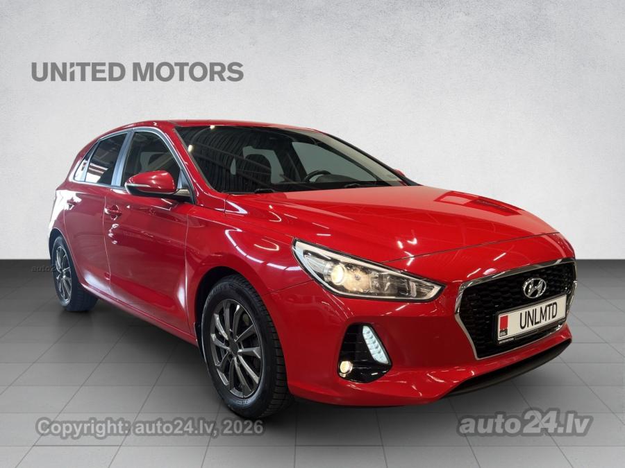 Sarkans Hyundai i30 2018 Tallina, ar dzinēja tilpumu 1.40 L un nobraukumu 92 tūkst. km par 10500 €, foto 4 vietnē AUTOMOTO.COM.LV