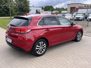 Sarkans Hyundai i30 2018 Limbaži, ar dzinēja tilpumu 1.60 L un nobraukumu 96 tūkst. km par 10550 €, foto 5 vietnē AUTOMOTO.COM.LV