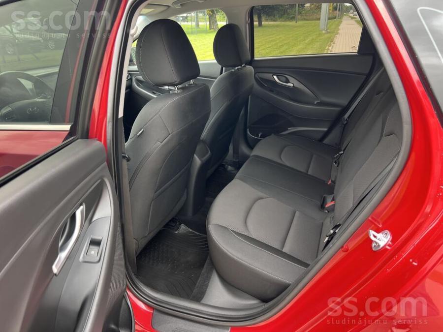 Sarkans Hyundai i30 2018 Limbaži, ar dzinēja tilpumu 1.60 L un nobraukumu 96 tūkst. km par 10550 €, foto 10 vietnē AUTOMOTO.COM.LV