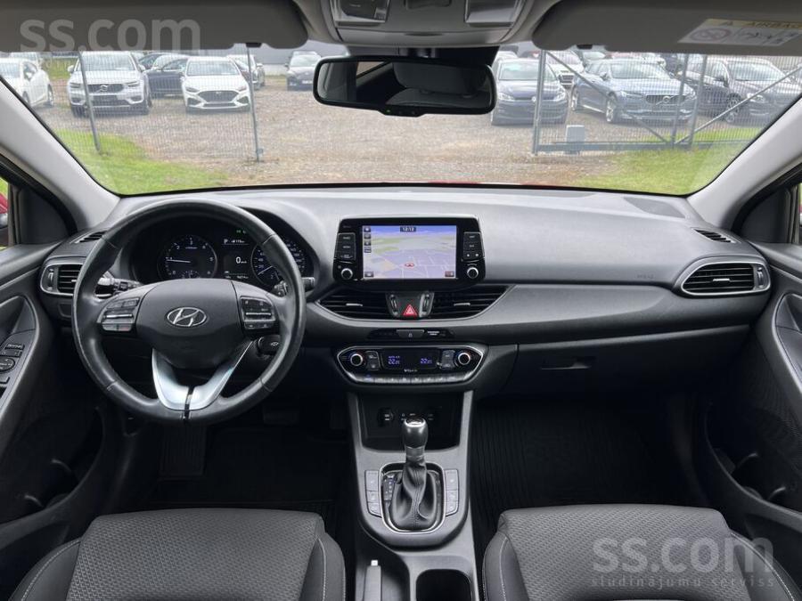 Sarkans Hyundai i30 2018 Limbaži, ar dzinēja tilpumu 1.60 L un nobraukumu 96 tūkst. km par 10550 €, foto 13 vietnē AUTOMOTO.COM.LV