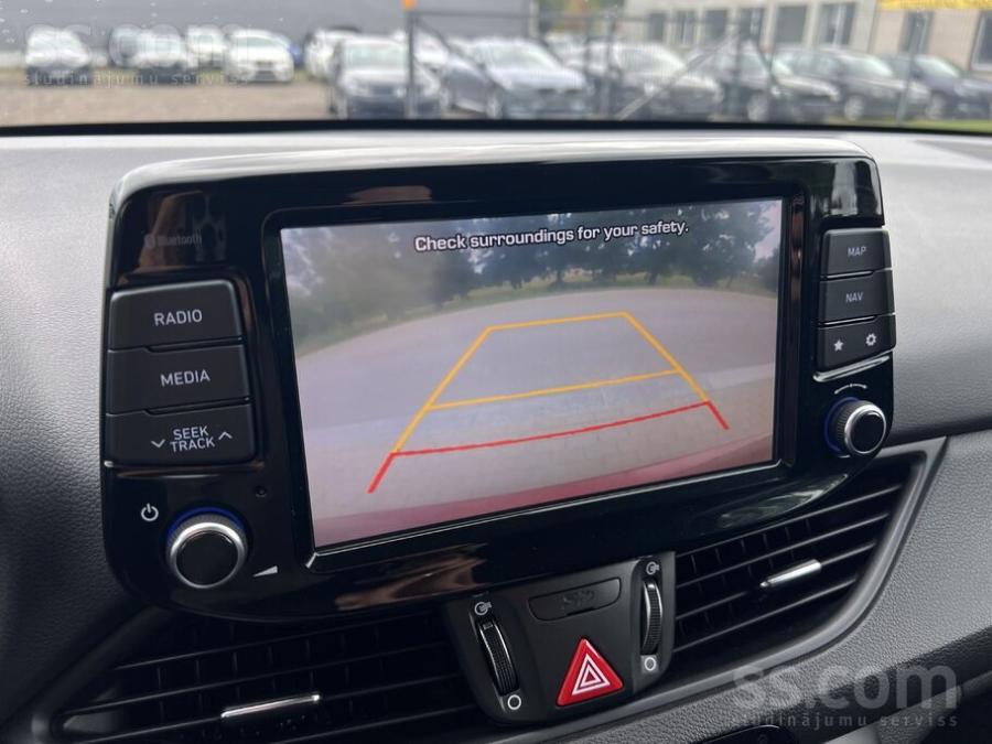 Sarkans Hyundai i30 2018 Limbaži, ar dzinēja tilpumu 1.60 L un nobraukumu 96 tūkst. km par 10550 €, foto 17 vietnē AUTOMOTO.COM.LV