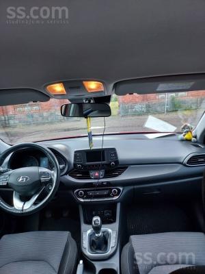 Sarkans Hyundai i30 2018 Liepāja, ar dzinēja tilpumu 1.40 L un nobraukumu 123 tūkst. km par 6500 €, foto 7 vietnē AUTOMOTO.COM.LV