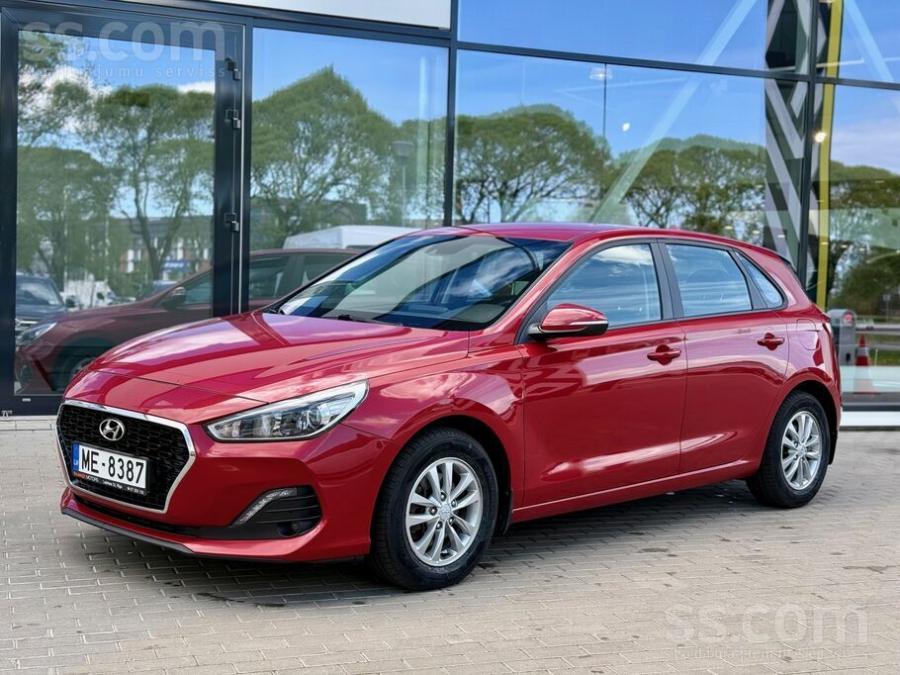 Красный Хендай i30 2019 в Рига, объемом двигателя 1.40 л и пробегом 65 тыс. км за 11399 €, фото 1 на AUTOMOTO.COM.LV