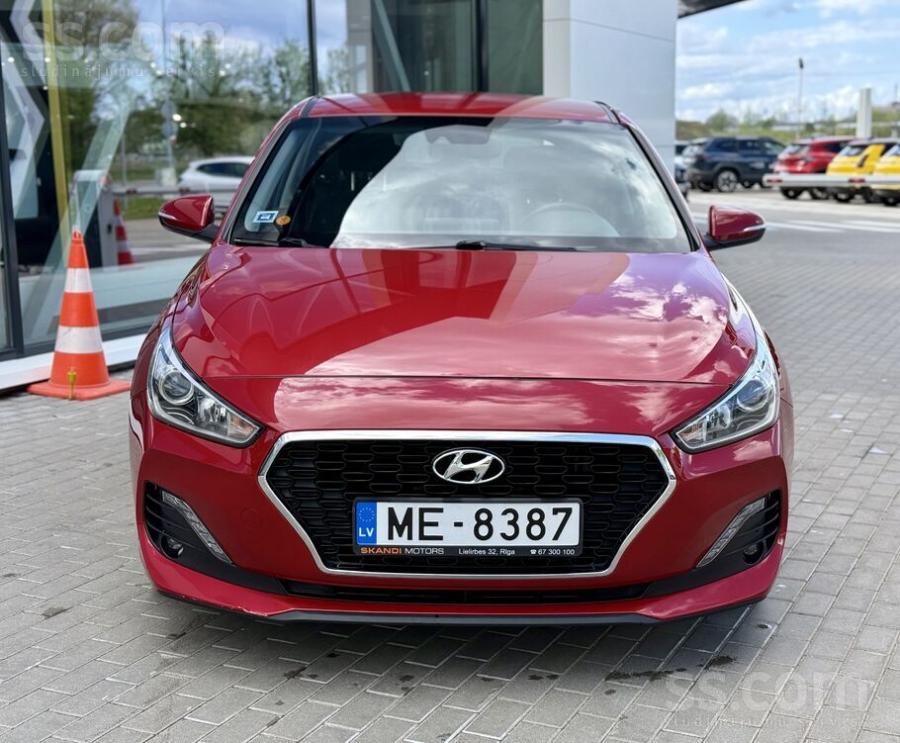 Красный Хендай i30 2019 в Рига, объемом двигателя 1.40 л и пробегом 65 тыс. км за 11399 €, фото 3 на AUTOMOTO.COM.LV
