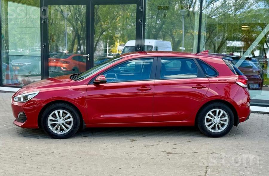 Красный Хендай i30 2019 в Рига, объемом двигателя 1.40 л и пробегом 65 тыс. км за 11399 €, фото 4 на AUTOMOTO.COM.LV