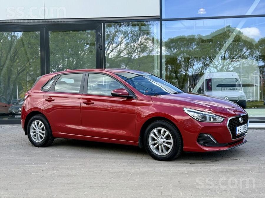Красный Хендай i30 2019 в Рига, объемом двигателя 1.40 л и пробегом 65 тыс. км за 11399 €, фото 8 на AUTOMOTO.COM.LV
