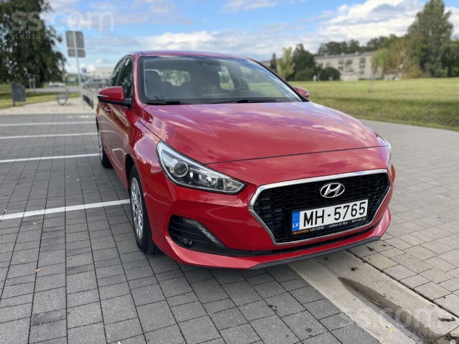 Sarkans Hyundai i30 2019 Rīga, ar dzinēja tilpumu 1.40 L un nobraukumu 144 tūkst. km par 7900 €, foto 3 vietnē AUTOMOTO.COM.LV