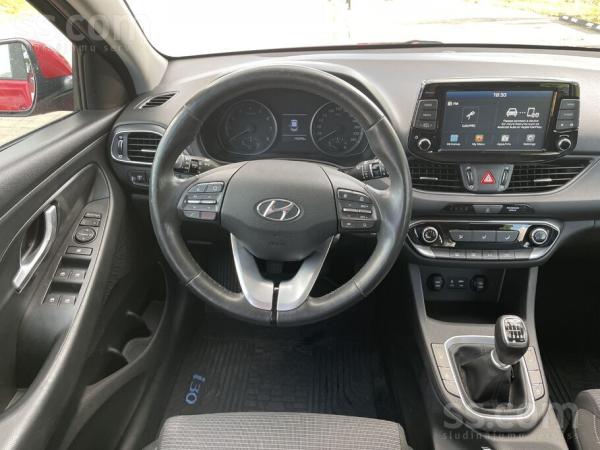 Sarkans Hyundai i30 2019 Rīga, ar dzinēja tilpumu 1.40 L un nobraukumu 144 tūkst. km par 7900 €, foto 8 vietnē AUTOMOTO.COM.LV