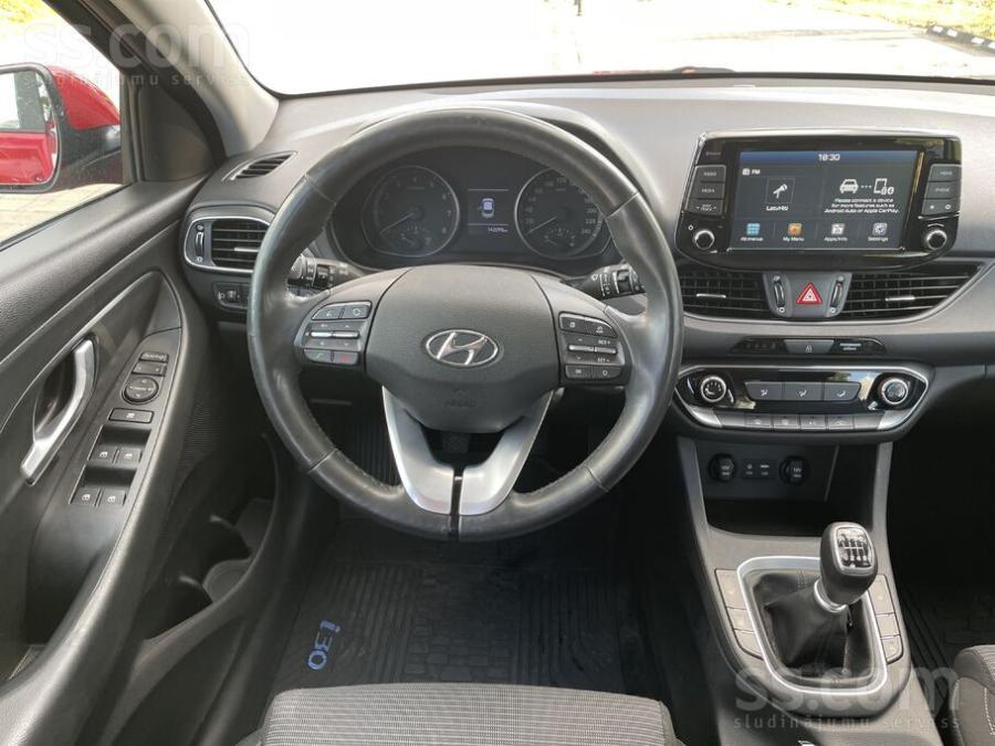 Sarkans Hyundai i30 2019 Rīga, ar dzinēja tilpumu 1.40 L un nobraukumu 144 tūkst. km par 7900 €, foto 9 vietnē AUTOMOTO.COM.LV
