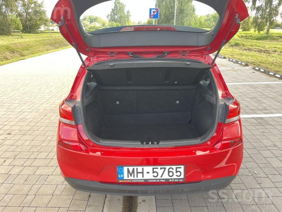 Sarkans Hyundai i30 2019 Rīga, ar dzinēja tilpumu 1.40 L un nobraukumu 144 tūkst. km par 7900 €, foto 17 vietnē AUTOMOTO.COM.LV