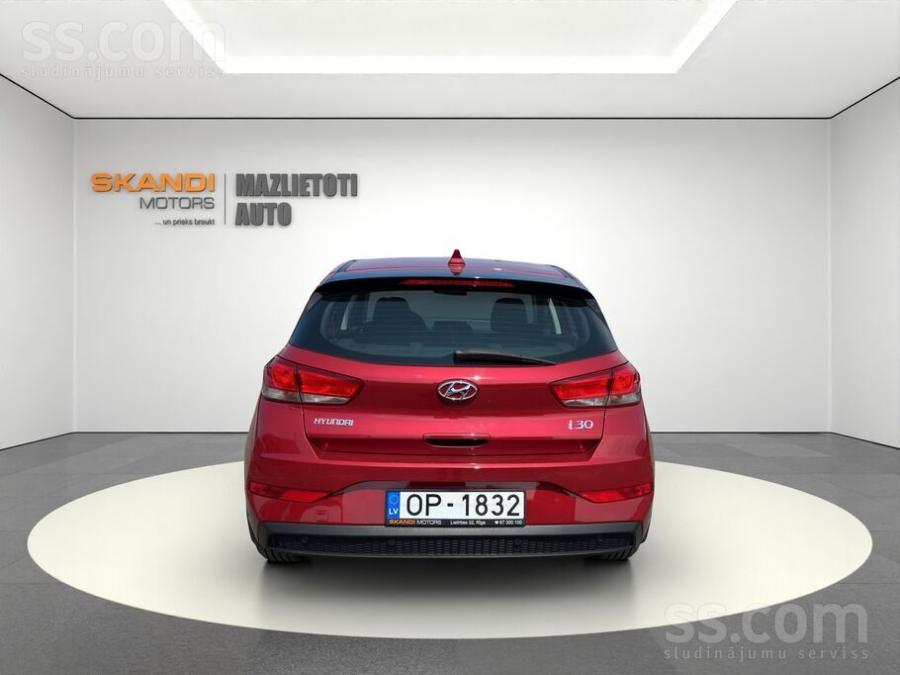 Sarkans Hyundai i30 2022 Rīga, ar dzinēja tilpumu 1.50 L un nobraukumu 80 tūkst. km par 11990 €, foto 6 vietnē AUTOMOTO.COM.LV