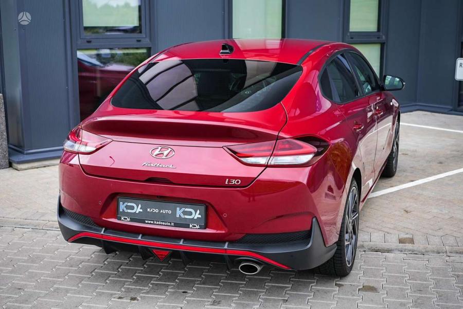 Красный Хендай i30 2022 в Каунас, объемом двигателя 1.48 л и пробегом 53 тыс. км за 16450 €, фото 14 на AUTOMOTO.COM.LV