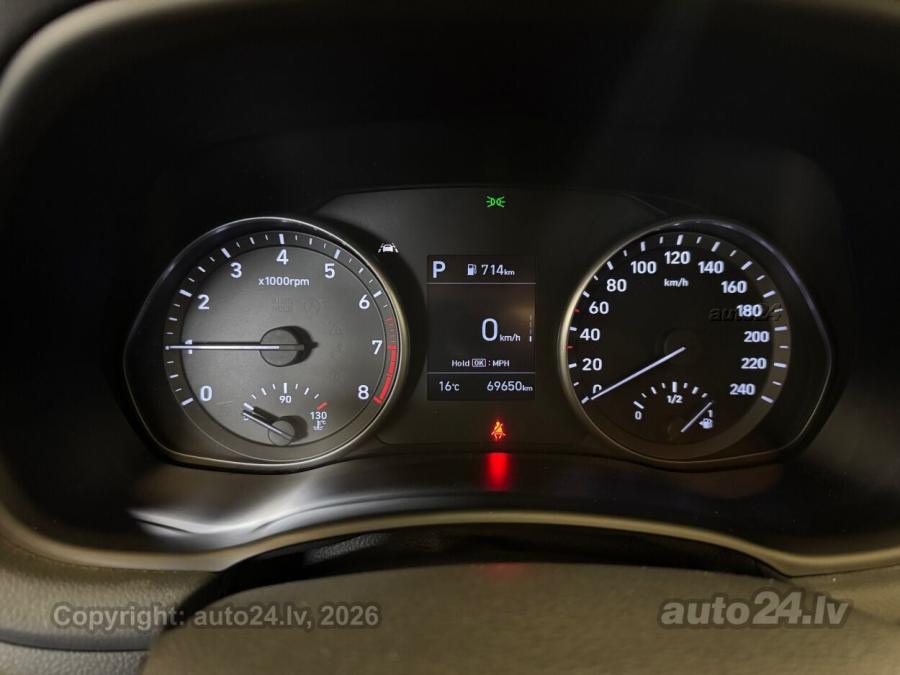 Red Hyundai i30 2023 in Tallinn, with an engine capacity of 1.00 L and mileage of 70 thousand km for 15900 €, photo 11 on AUTOMOTO.COM.LV